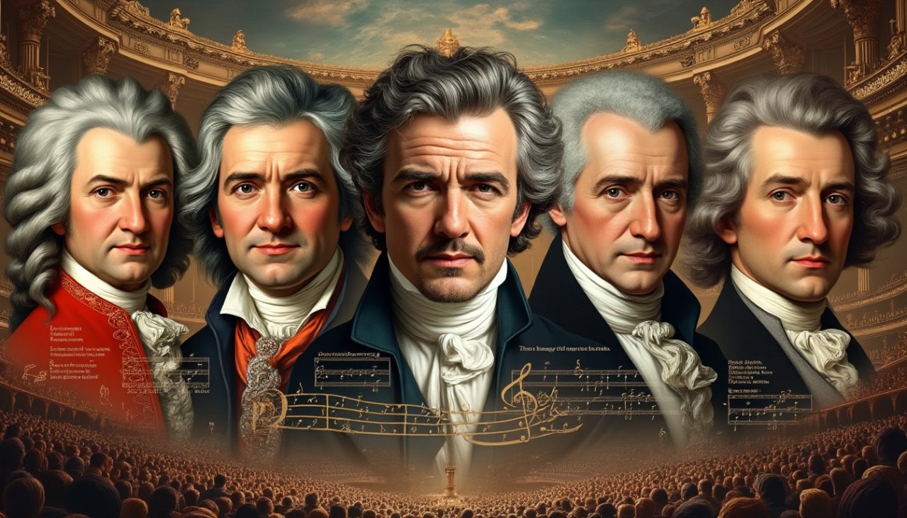 Maîtres de la musique classique : vies et chefs-d’œuvre incontournables